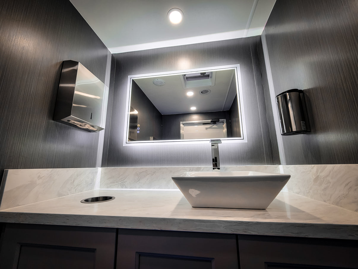 2 Stall Luxury Restroom Rental – Luxury Affordable Restrooms